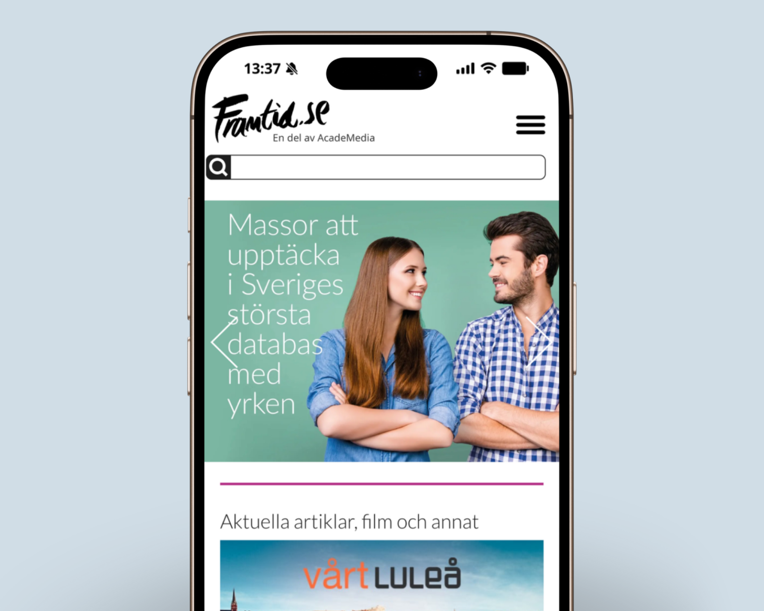 Våra tjänster – Framtidsutveckling